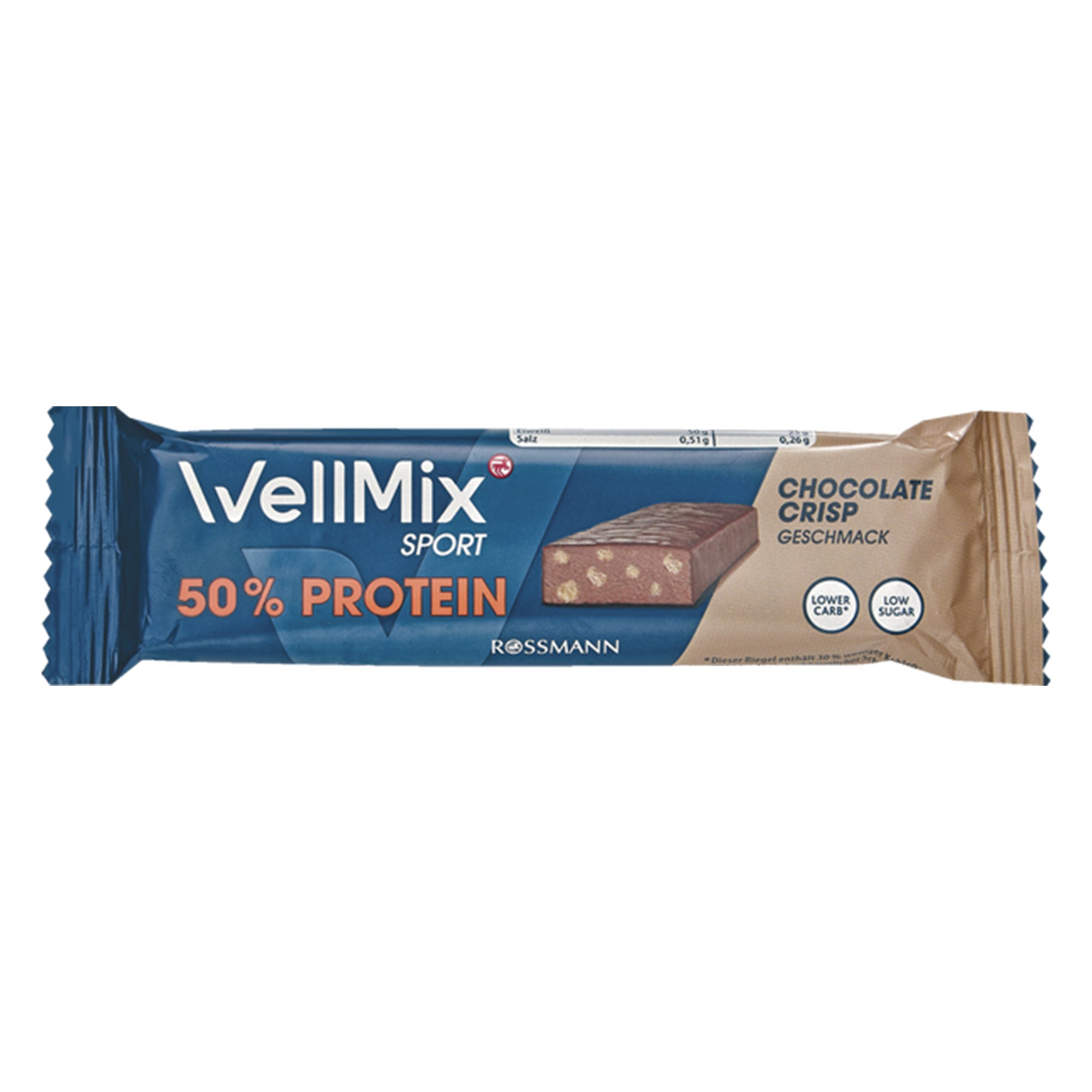 Wellmix- 50% Protein Bar بروتين بار 50% ويلمكس – DomDom Cosmetics